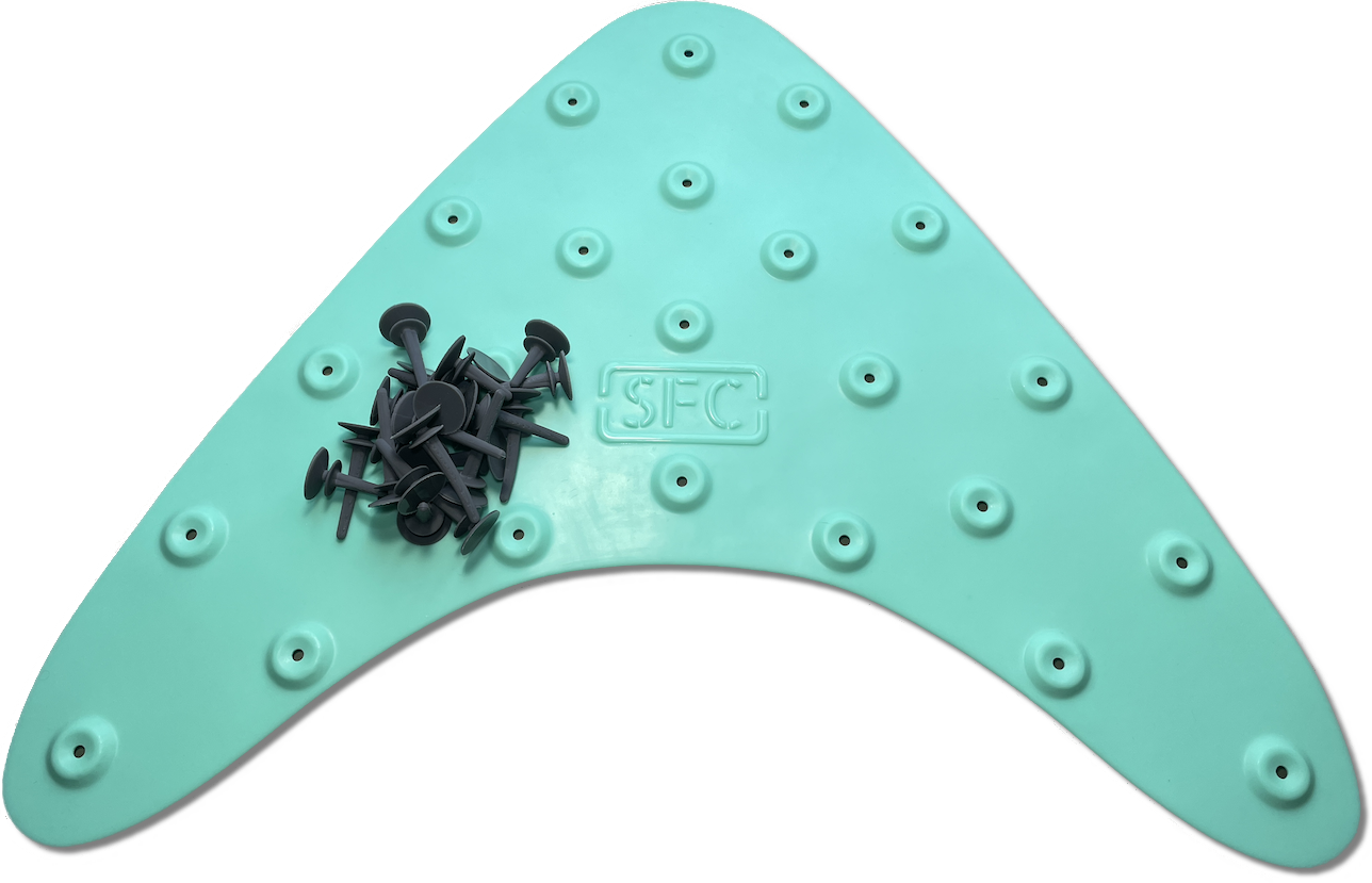 Fly Line Mat-30" (Seafoam/Slate) – SuperFlyComposites