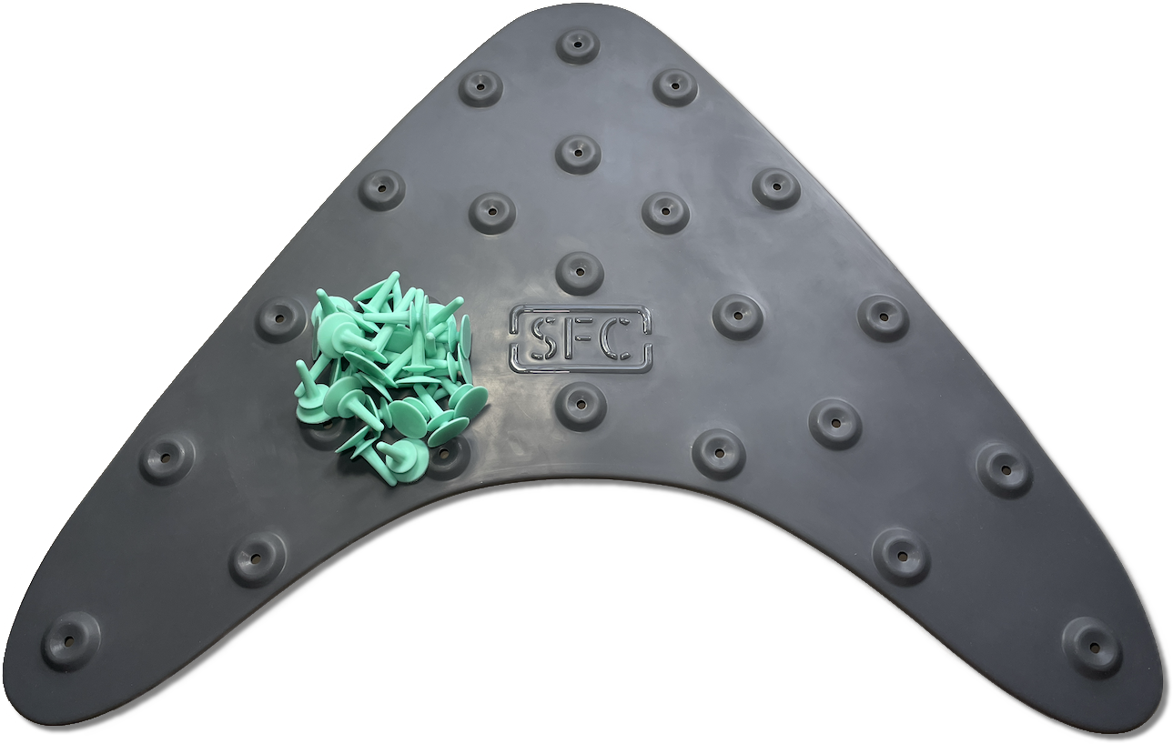 Fly Line Mat-30" (Slate/Seafoam) – SuperFlyComposites