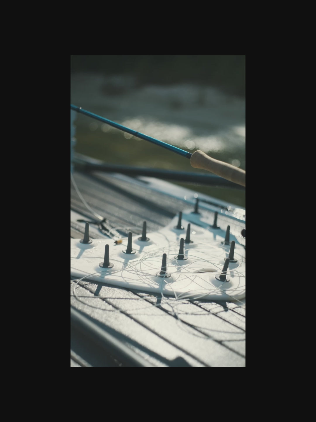 Fly Line Mat-20" (Aqua/Slate) – SuperFlyComposites